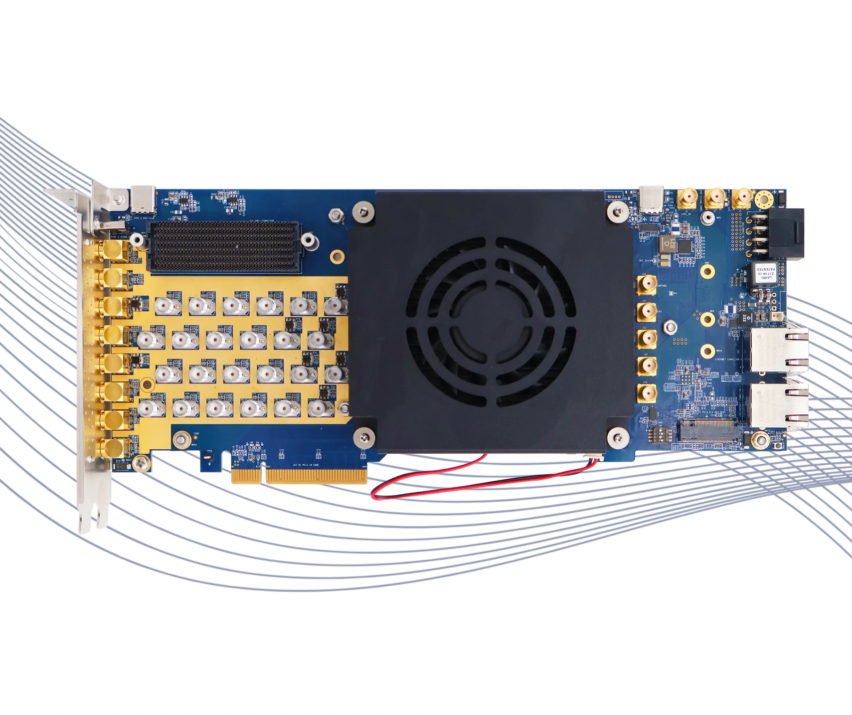 ADC & DAC PCIe Card Powered by RFSoC
