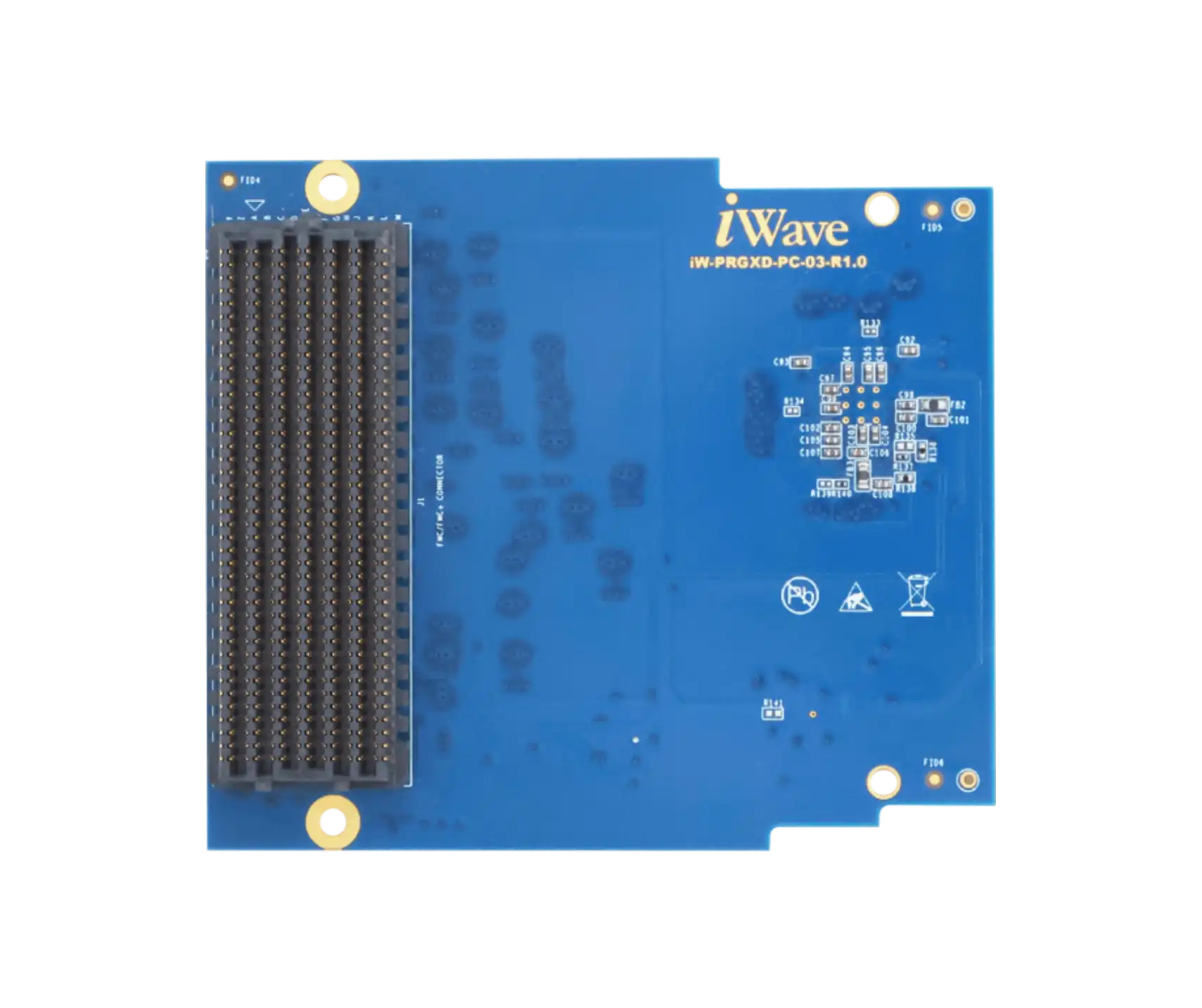 VITA 57.4 FMC+ Loopback Test Module
