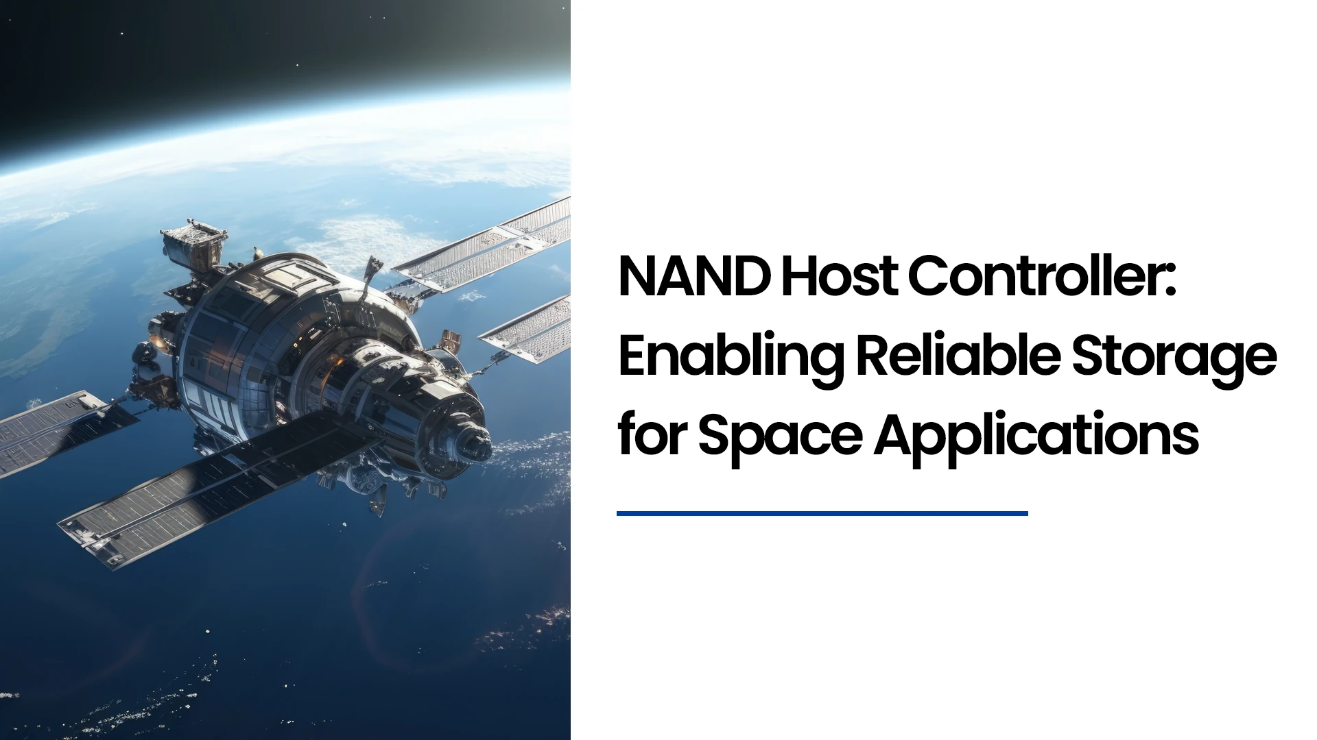 NAND Host Controller for Space Applications